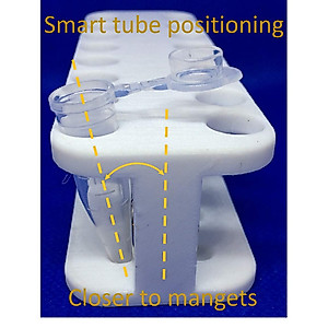 Magnetic Rack for DNA, RNA Purification; for 1.5 mL centrifuge Tubes (Legacy)