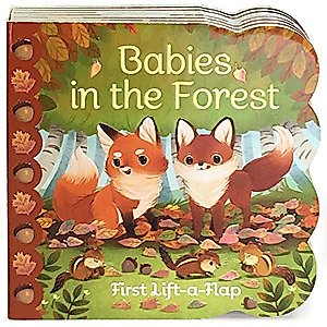 Babies in the Forest- A Lift-a-Flap Board Book for Babies and Toddlers, Ages 1-4 (Chunky Lift-A-Flap Board Book)