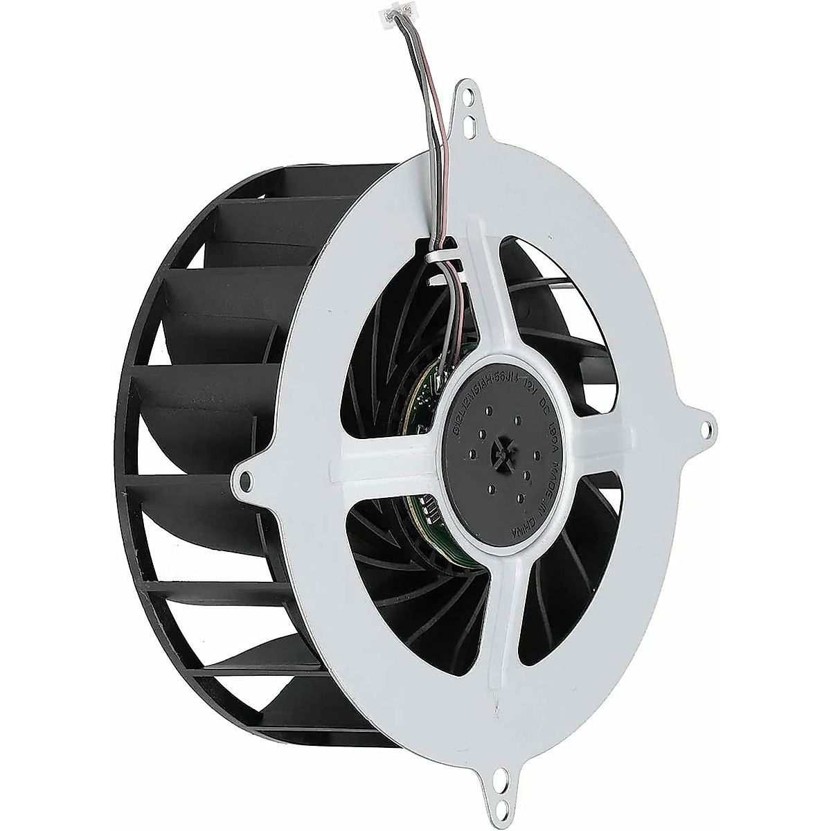 Internal Cooling Fan Replacement for Sony PlayStation 5 PS5, G12L12MS1AH-56J14 DC12V, 17 Blades