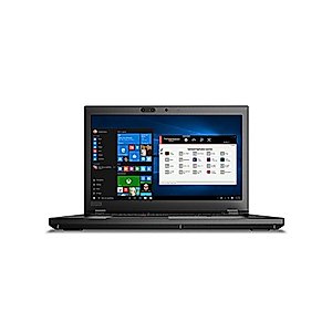 Lenovo 15.6" ThinkPad P52 LCD Mobile Workstation Intel Core i7 (8th Gen) i7-8750H Hexa-core (6 Core) 2.2GHz 8GB 1TB HDD Windows 10 Pro 64-bit Model 20M9000KUS