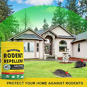 ANEWNICE Rodent Repellent, Peppermint Oils Mouse Repellent Outdoor,Rat Repellent for House/Car/RV/Boat/Garage/Shed/Cabin,Rodent Repellent for Car Engines,Mouse Repellant,Mice Away(8 Pouches)
