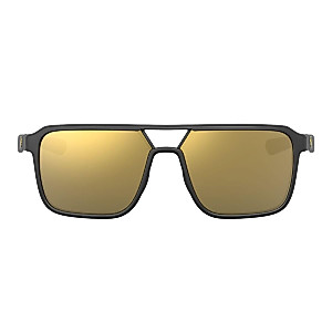 Leupold Bridger Performance Eyewear with Matte Black Frames and Bronze Mirror Lenses