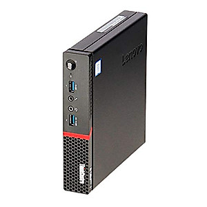Lenovo ThinkCentre M900 Tiny Desktop, Quad Core i7 6700T 2.8Ghz, 16GB DDR4, 1TB SSD Hard Drive, Windows 10 Pro (Renewed)