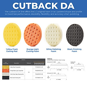 6.5" CCS Polishing Pad Kit (Set of 3) – Car Polishing Pads for Buffing, Cutting, & Polishing - Premium-Grade Foam Polishing Pads for Defect Removal & Paint Correction - Buffing Pads for All Finishes