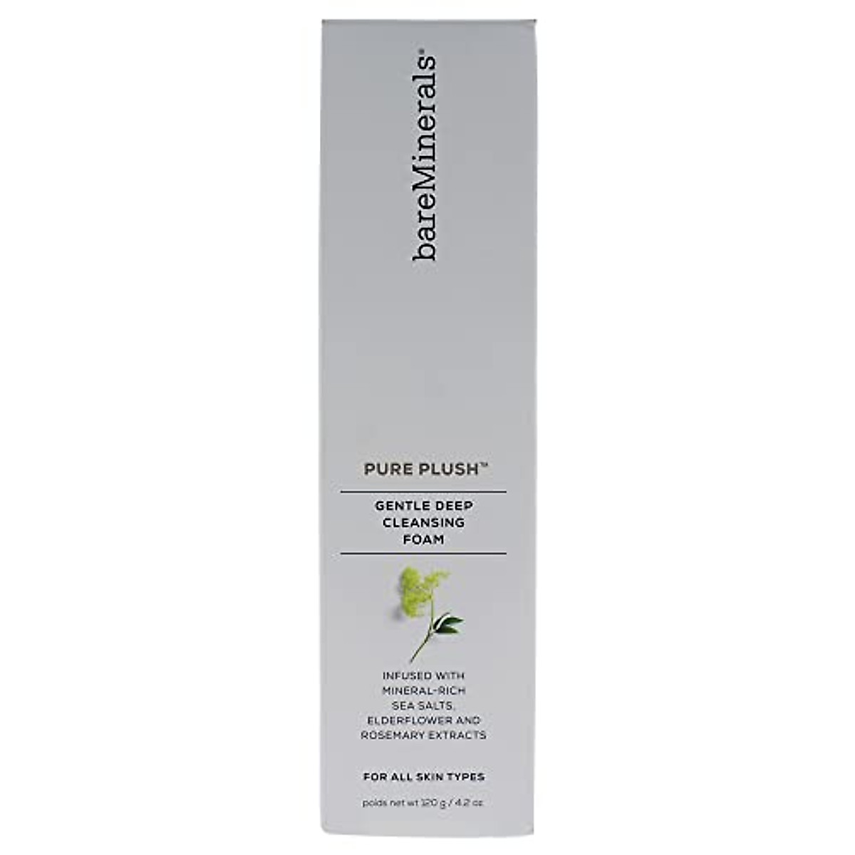 Bare Escentuals Pure Plush Deep Cleansing Foam, 4.2 Oz