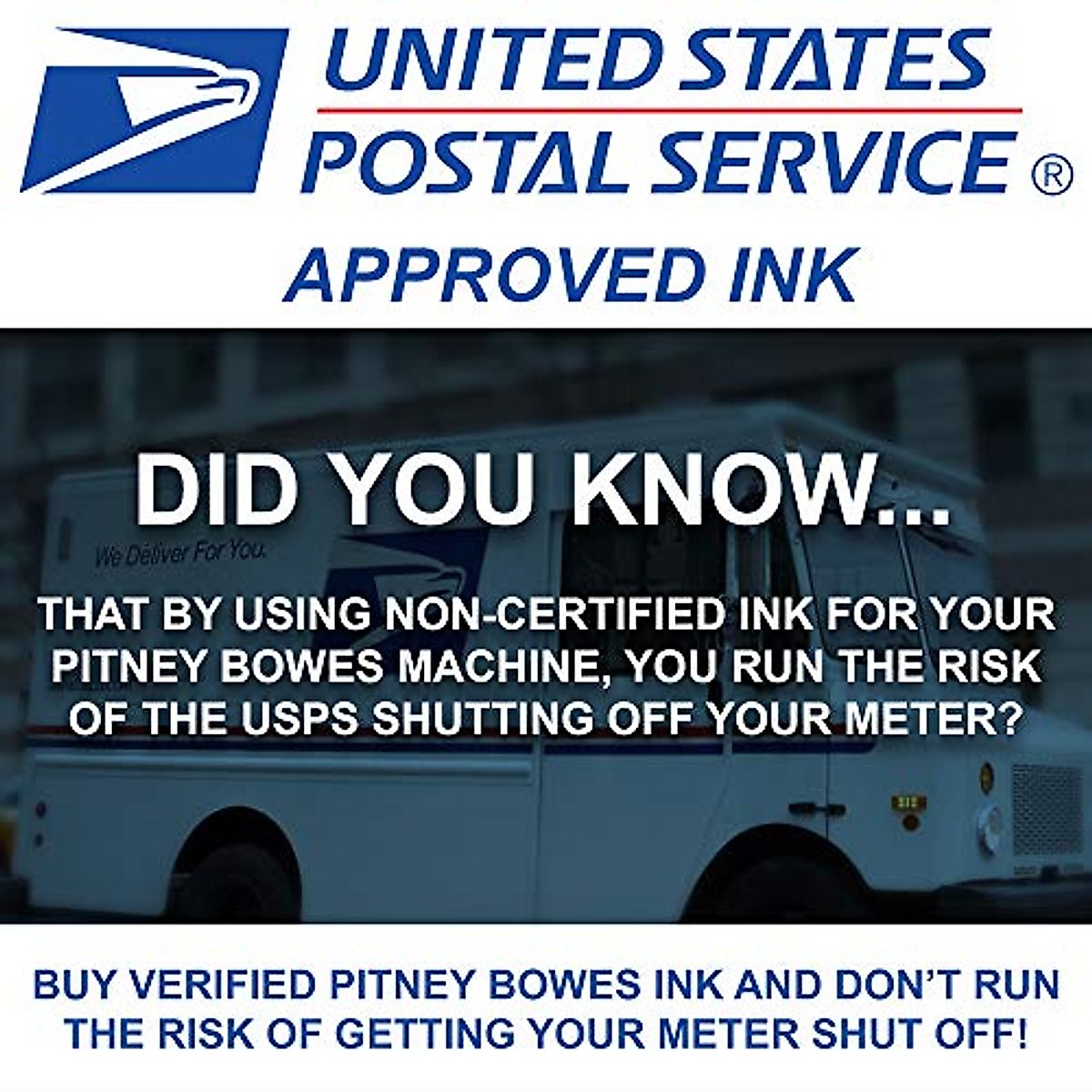 Save On Postage Ink Compatible PB 793-5 Postage Meter Ink - Compatible with SendPro C, & SendPro+ and DM Series Mailing System (35 ML)