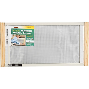 WB Marvin Frost King AWS1037 Adjustable Window Screen, 10in High x Fits 21-37in Wide
