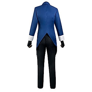 Miohaoil Hazbin Hotel Moxxie Helluva Boss Cosplay Men Alastor 2P Costume Halloween Costume Adult (Female L)