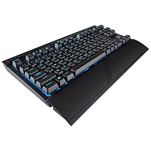 Corsair K63 Wireless Special Edition Mechanical Gaming Keyboard, backlit Ice Blue LED, Cherry MX Red - Quiet & Linear