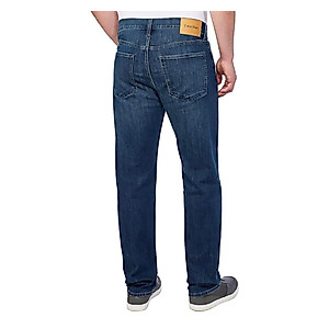 Calvin Klein Men's Slim Straight Jean (as1, Waist_Inseam, Numeric_36, Numeric_30, Secaucus HS)