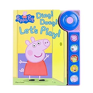 Peppa Pig - Ding! Dong! Let's Play! Doorbell Sound Book - PI Kids (Play-A-Sound)
