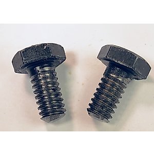 Serval Products 1/4-20 X 1/2 Left Hand (Reverse) Thread Hex Bolt Grade 8 (Pkg of 2)