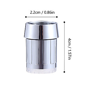 YARNOW Luminous Faucet Outdoor Water Faucet Outdoor Water Spigot Waterfall Faucet Led Sink Tap Bathroom Faucet Led Light Intelligent Led Faucet Kitchen Water Tap Replacement Faucet Elder