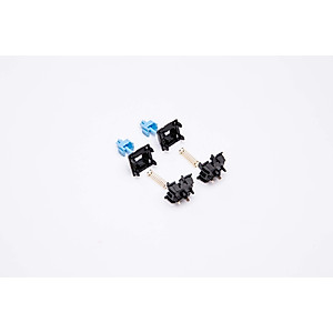 HK Gaming MS-1 Mechanical Key Switches for Mechanical Gaming Keyboards | PCB Mounted | Pre Lubed | 62cN ; Linear (Pro Sky Blue, 90 Pcs)