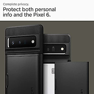 Spigen Slim Armor CS Designed for Google Pixel 6 Pro Case (2021) - Black