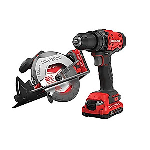 CRAFTSMAN V20 Cordless Combo Kit, 2 Tool (CMCK202C2)