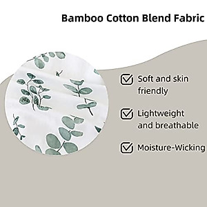 LifeTree Baby Sleep Sack, Sleep Sack Toddler Sleeping Bag with Legs Long Sleeves, 2T 3T Wearable Blanket Baby, Bamboo Cotton (Eucalyptus, 18M-3T)