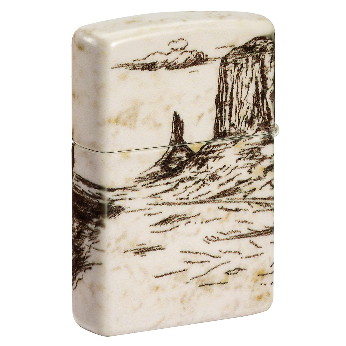 Zippo Wild West Scene Design 540 Color Pocket Lighter
