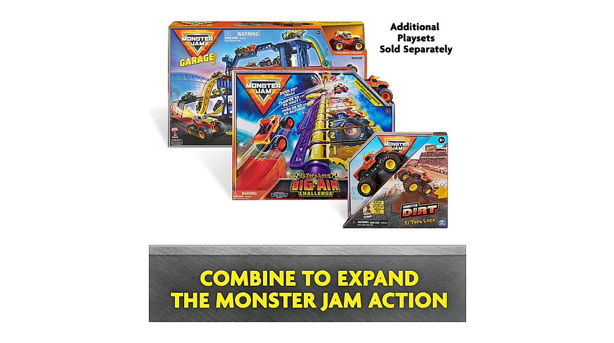 Monster Jam Champ Ramp Freestyle Playset - Epic Stunts!