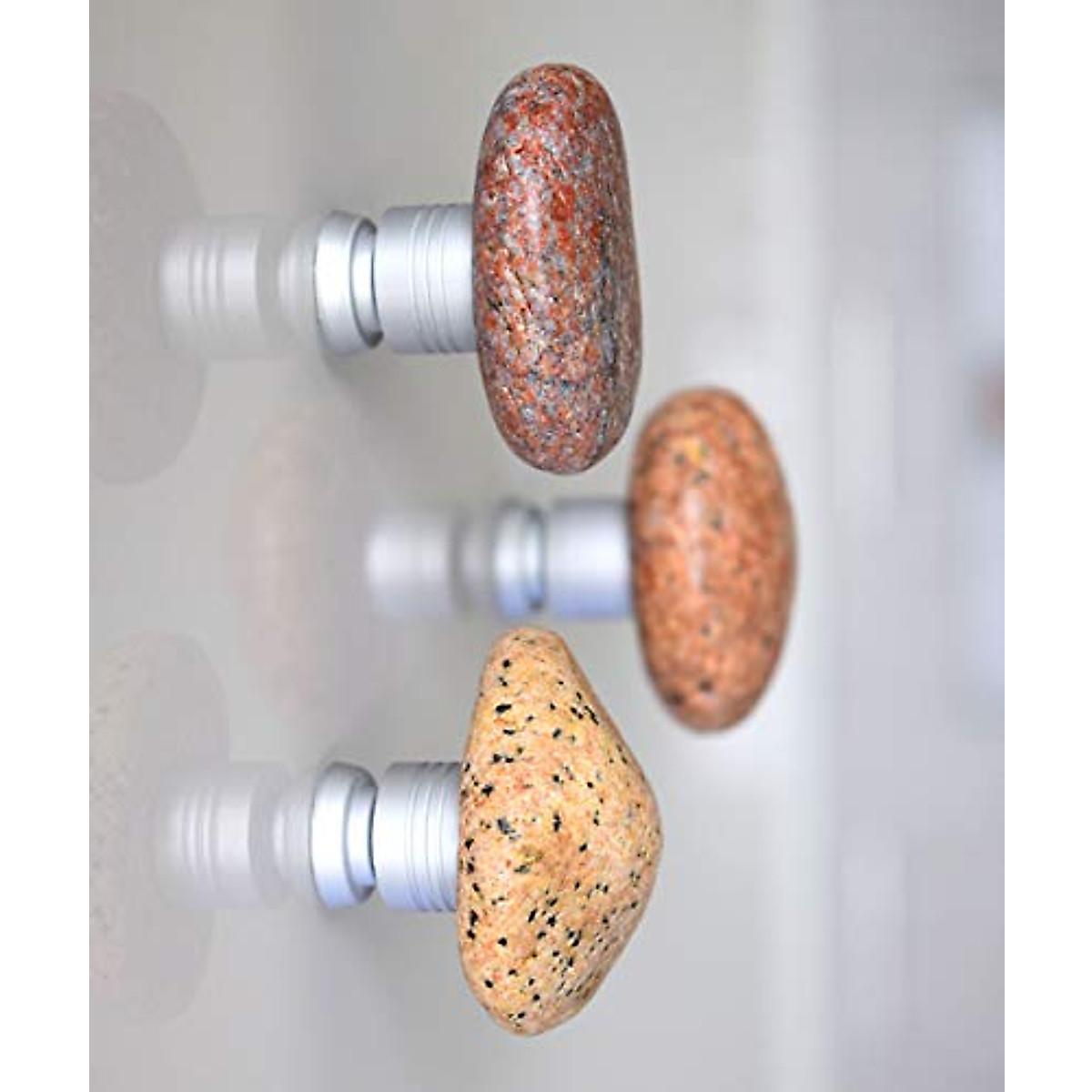 10 Pcs Stone Cabinet knobs and pulls. Kitchen Cabinet pull handle. Door handle. Stone Cabinet Knobs. Furniture knobs. Drawer Pull. Stone furniture