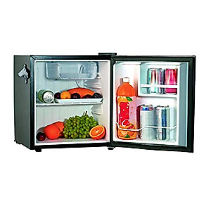 Frigidaire CUREFR176BK 1.6 Cubic-ft Retro Compact Refrigerator, Medium, BLACK
