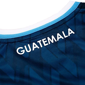 Umbro Men's Guatemala Away Soccer Jersey 2021-22 (Large) Navy, Sky Blue
