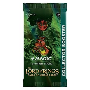Magic: The Gathering The Lord of The Rings: Tales of Middle-Earth Collector Booster (15 Magic Cards)