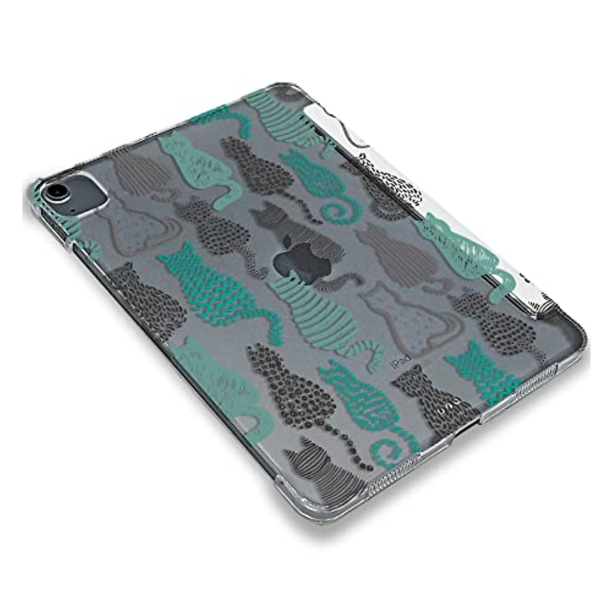 Cute Cat Silhouette Kitten case Compatible with iPad Mini Air Pro 7.9 8.3 9.7 10.2 10.9 11 12.9 inch Pattern Cover New 2022 2021 Trifold Stand 3 4 5 6 7 8 9 Generation 473 (12.9 Pro 3/4/5 gen)
