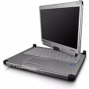 Panasonic Laptop Convertible Tablet CF-C2, Intel i5 4th Gen, 1.90GHz, 12.5 HD Touchscreen, 12GB, 240GB SSD, Webcam, WiFi, Bluetooth, Windows 10 Pro Upgraded (Renewed)