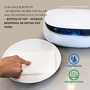 Prince Lionheart Ever-Fresh Wipe Warmer Replacement Pillows for Ultimate, Premium, EVO, and POP Baby Wipe Warmer that Keeps Baby Wipes Warm and Fresh, Prevents Discoloration in Baby Wipes (Pack of 6)