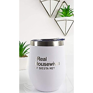 The Real Housewives of Your City Vacuum Insulated Wine Tumbler with Lid