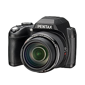 Pentax XG-1 16 Digital Camera with 52x Optical Image Stabilized Zoom with 3-Inch LCD (Black)