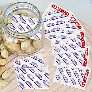 500cc Oxygen Absorbers For Food Storage Individually Wrapped 100 Pack ( 1 Pack Of 1 ) O2 Absorbers Food Grade Oxygen Absorbers for Long Term Food Storage