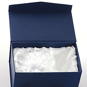 Amlong Crystal Globe (3 inch Diameter) on Crystal Stand with Gift Box - 4.75 Inch Tall