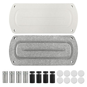 Bathroom Counter Tray, Sink Caddy Stone, 2 Pcs Stone Tray Instant Dry Sink Tray, Bathroom Sink Caddy Strong Water Absorption Sink Caddy, Kitchen Sink Accessories for Bathroom Kitchen(Gray+White)