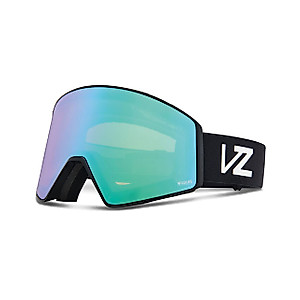 VonZipper Unisex Capsule Snow Sport Goggle - Black Gloss Frame | Wildlife Stellar Chrome Lens