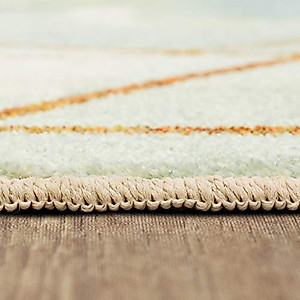 Mohawk Home Cognition Water Area Rug, 5' X 8', Blue