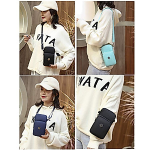 Compatible with Samsung Galaxy S23 Ultra, S23 Plus, S22 Ultra, S22 Plus, S21 Ultra, S21 Plus, S20 Ultra, S20 Plus, S20 Fe, S21 Fe, S10 Plus, Cell Phone Purse Crossbody Shoulder Bag Armband (Red)