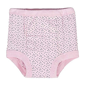 Gerber Baby Girls' 4-Pack Training Pant, Bunny, 3T