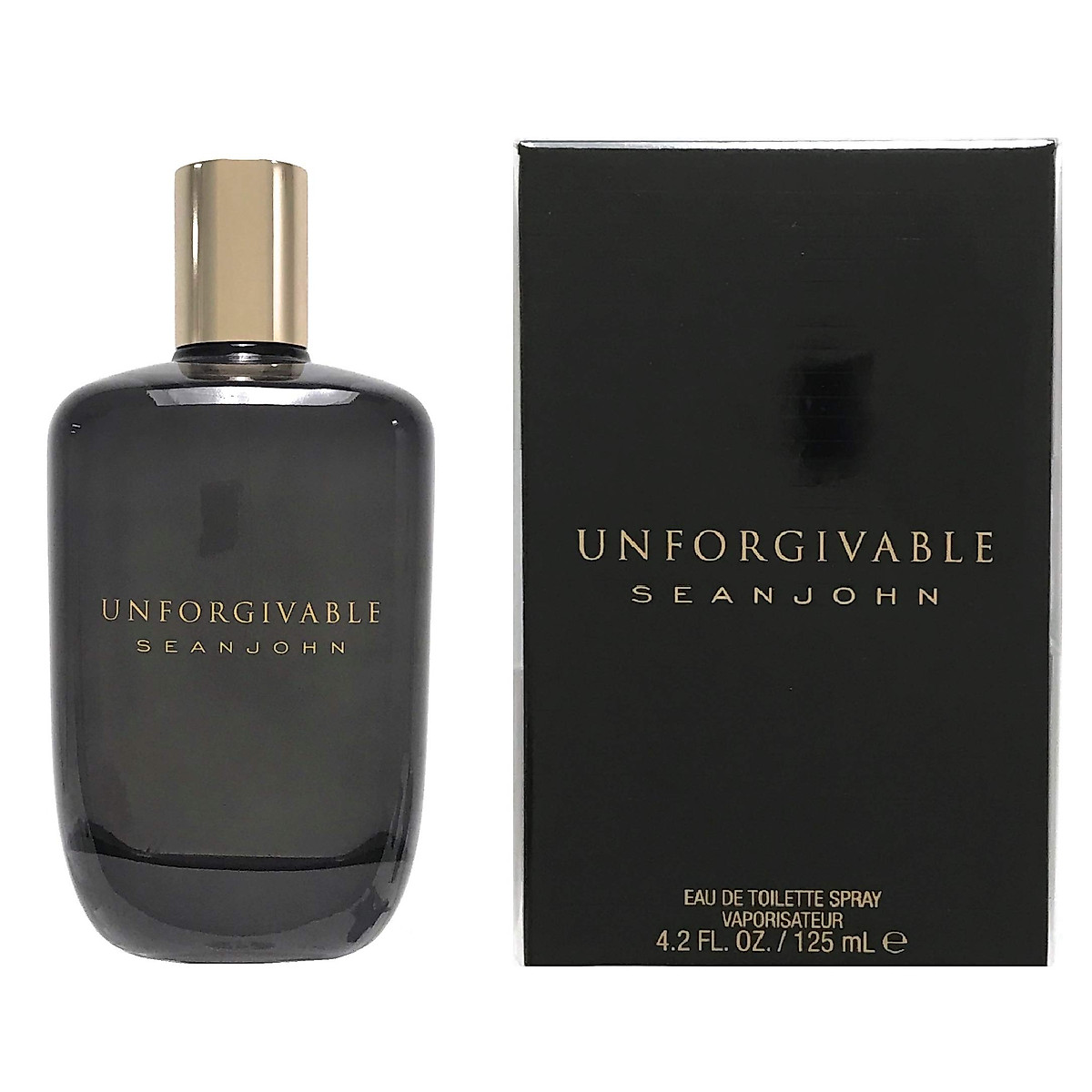 Sean John Unforgivable by Sean John for Men Eau De Toilette Spray, 4.2 fl oz