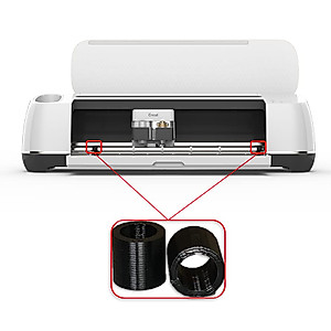 Kimalab 4-Pack Replacement for Cricut Maker / Cricut Machine Compatible, Rubber Wheel Mat Guide Rubber Roller/Wheel Pack Compatible with Cricut Accessories for Cricut Roller Repair