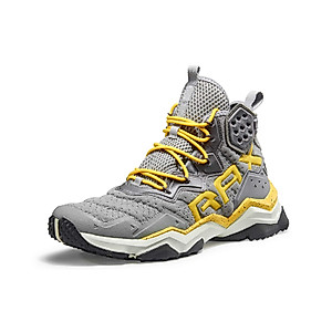 RAX Men's Wolf Outdoor Breathable Hiking Boot Camping Backpacking Shoes Lightweight Sneaker