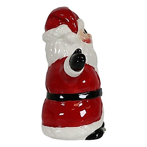 Set Of 1 Santa Claus And Mr Snowman Salt And Pepper Shakers