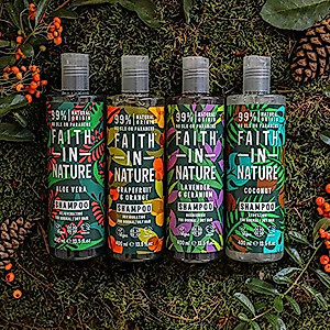 Faith In Nature Coconut Shampoo 400ml and Conditioner 400ml Hair Duo