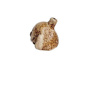 Small Penacho Death Whistle, Death Whistle LOUD medium size Hand Crafted Original Whistles, Maya Aztec, sugar (Natural)