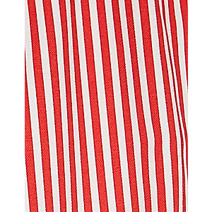 Chef Works Apron, Dr. Suess Baking Challenge, The Grinch, Red & White with Lime Straps, Adult