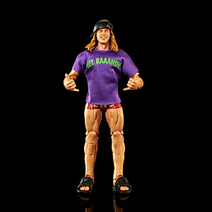 Mattel WWE Matt Riddle Top Picks Elite Collection Action Figure, Articulation & Life-Like Detail, Interchangeable Accessories, 6-inch
