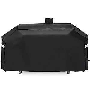 GC7000 Grill Cover for Smoke Hollow 4 in 1 Combo Grill PS9900 PS9900-SY18 47180T, Pit Boss Memphis Ultimate Grill Cover, 79 Inches BBQ Barbecue Cover, All Weather Protection