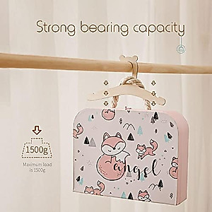 5/10 Pcs Baby Creative Hanger Rack Baby Wooden Clothes Hanger Home Girls Princess Room Nursery Decor(10pcs)