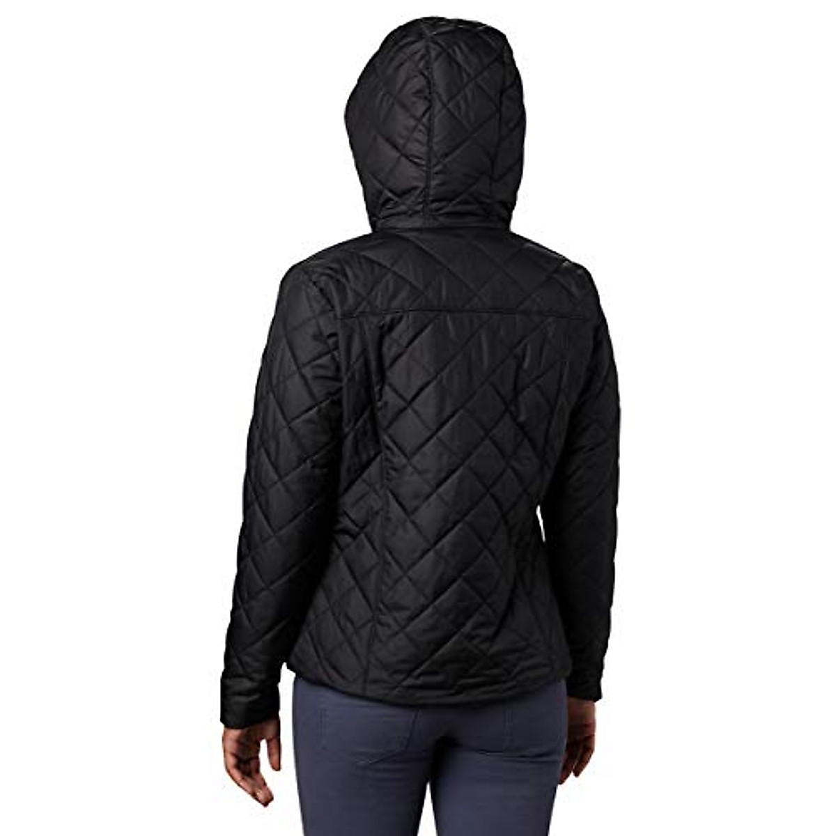 Columbia Women's Copper Crest Hooded Jacket, Black, X-Large